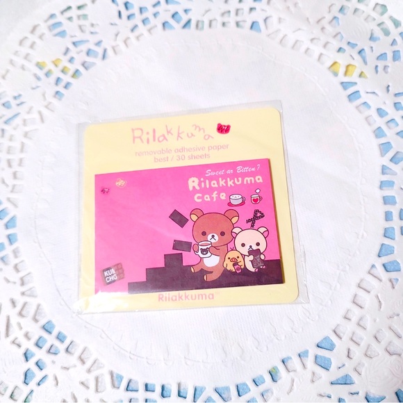 San-X | Office | Cute Rillakuma Post It Memo Notes | Poshmark